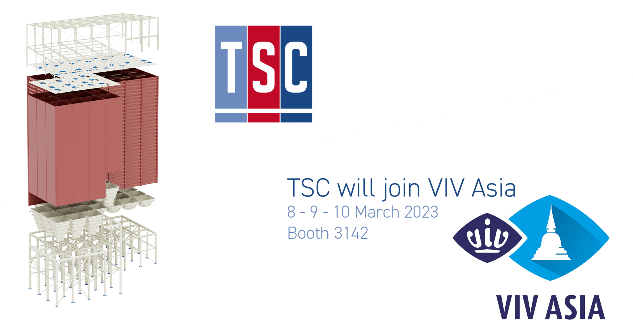 TSC Silos present at VIV Asia 2023 - TSC Silos